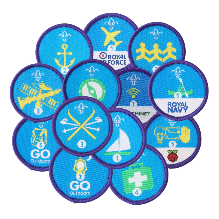 Scout Main Uniform Badges – The Scout And Guide Shop