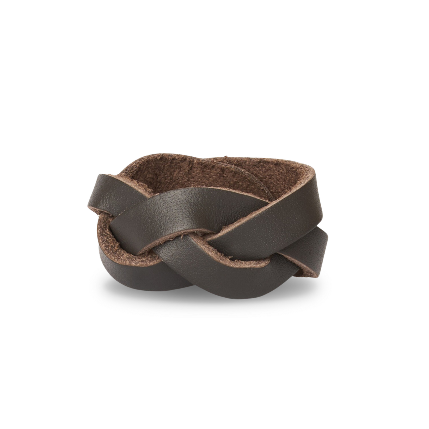 Plaited Leather Woggle – The Scout And Guide Shop