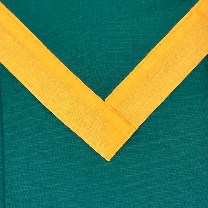 Child Necker with Trim - Scout Green / Amber – The Scout And Guide Shop