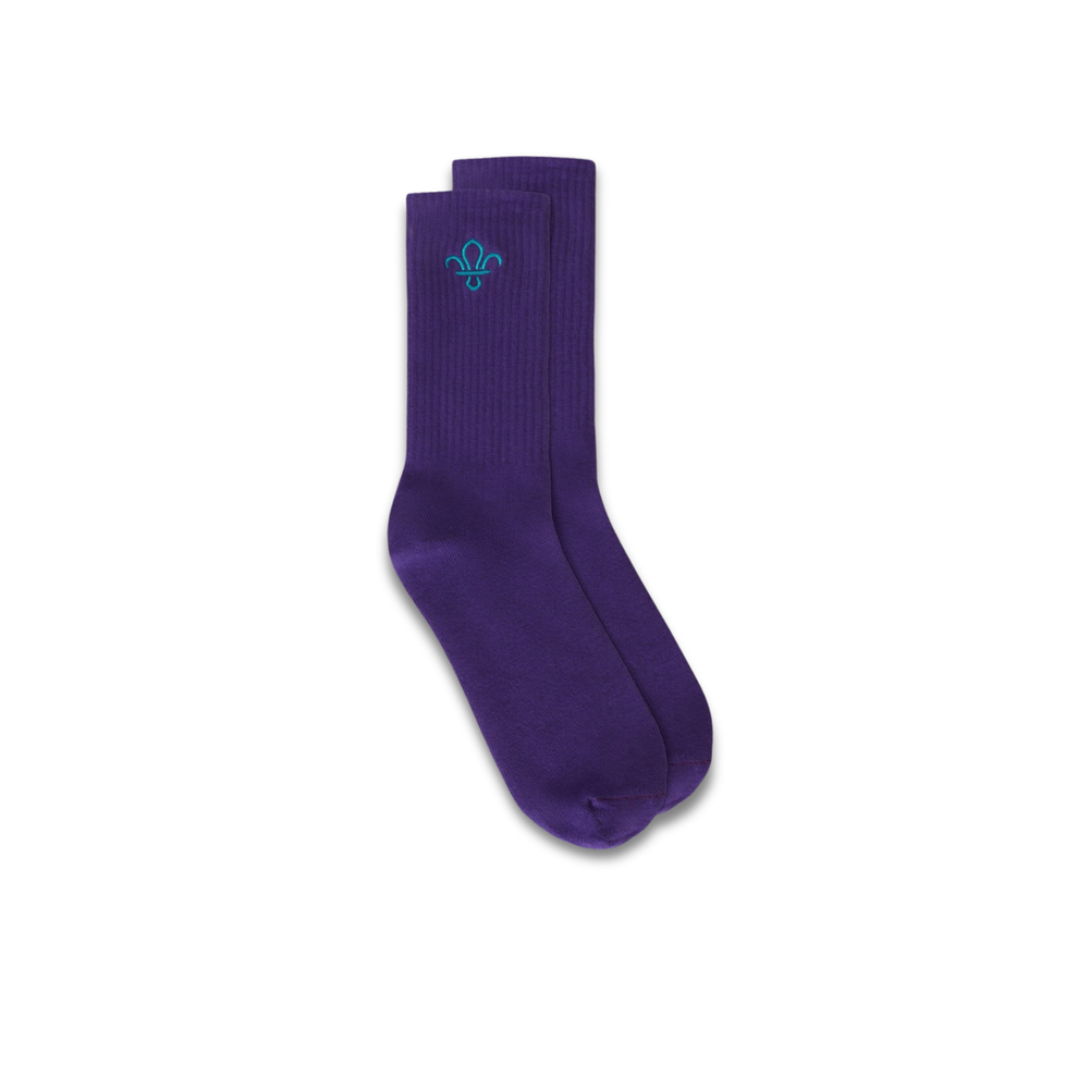Scouts FDL Icons Socks - Purple – The Scout And Guide Shop