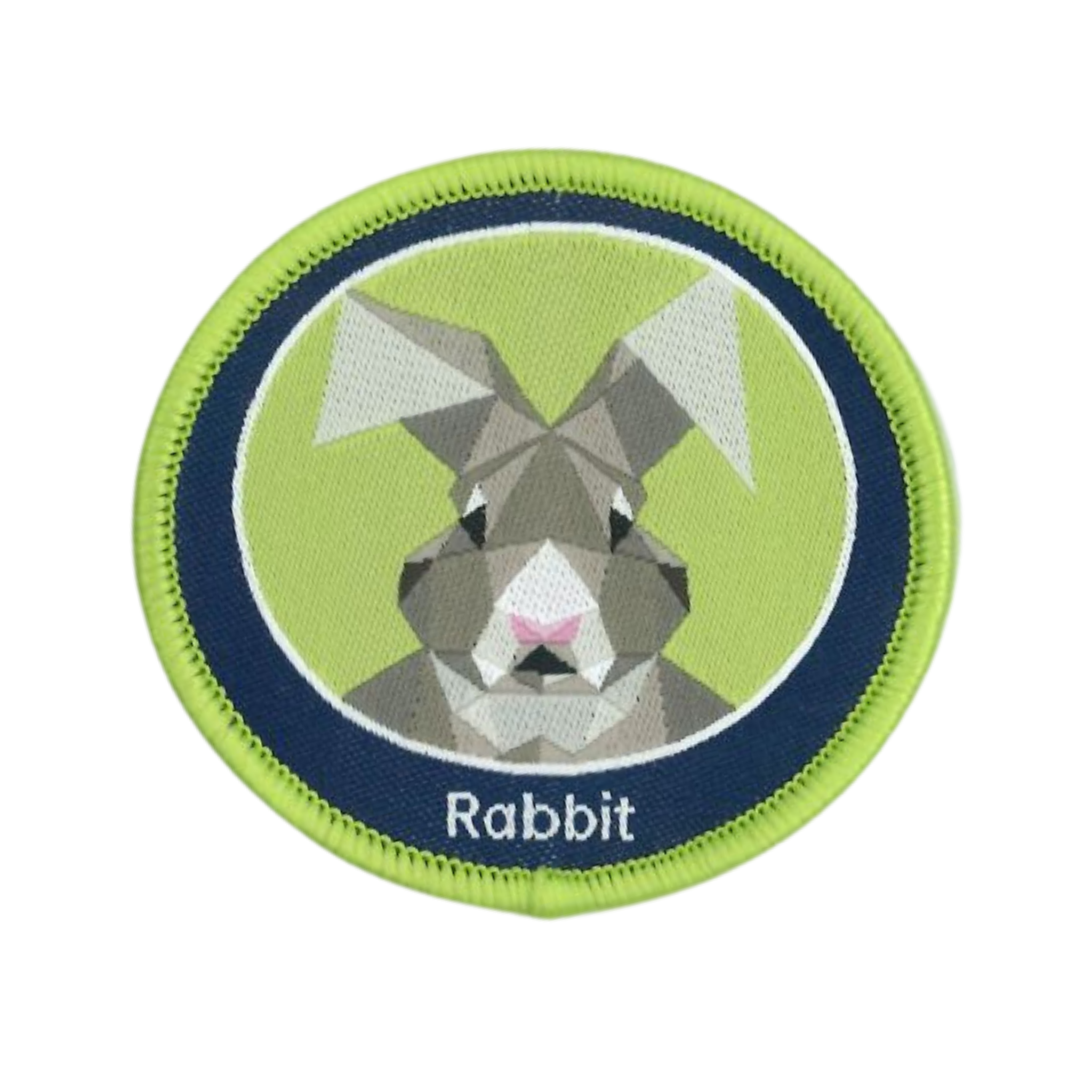 Rabbit Emblem - Woven – The Scout And Guide Shop