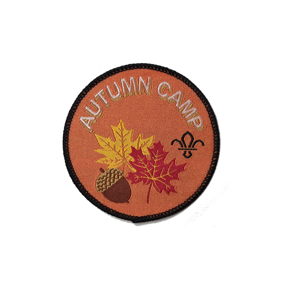 Autumn Camp - Blanket Badge – The Scout And Guide Shop